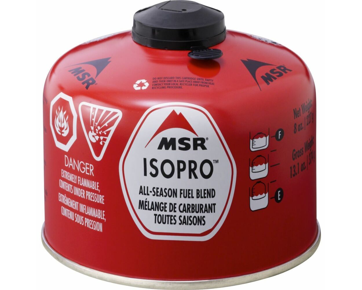 MSR IsoPro Fuel Canister | Gearhouse Seattle, Wa | Outdoor Rental Gear ...