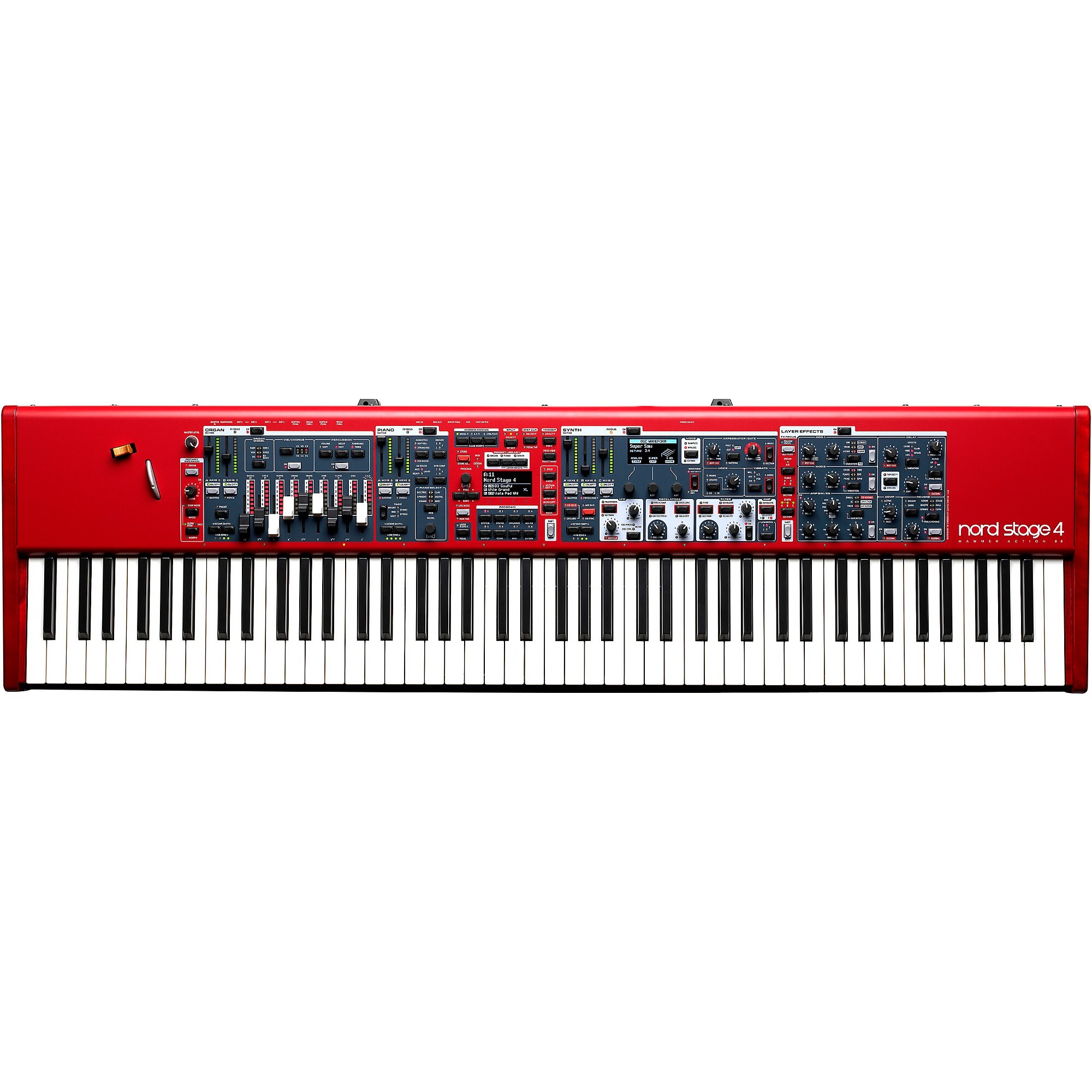 Nord Stage 4 88 Stage Keyboard Rental | Backline Rental Instruments ...