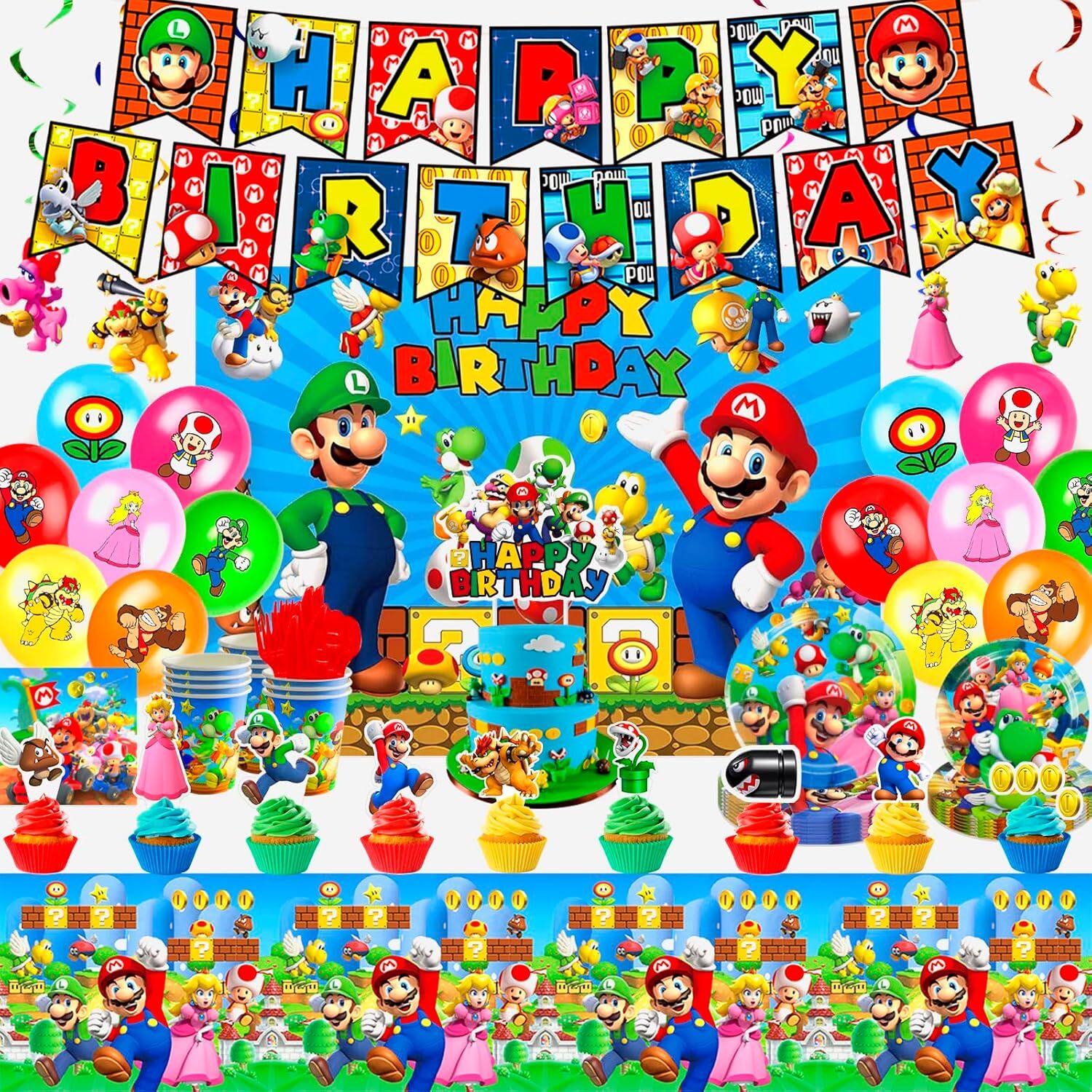 Mario Party Set | Vacation Baby