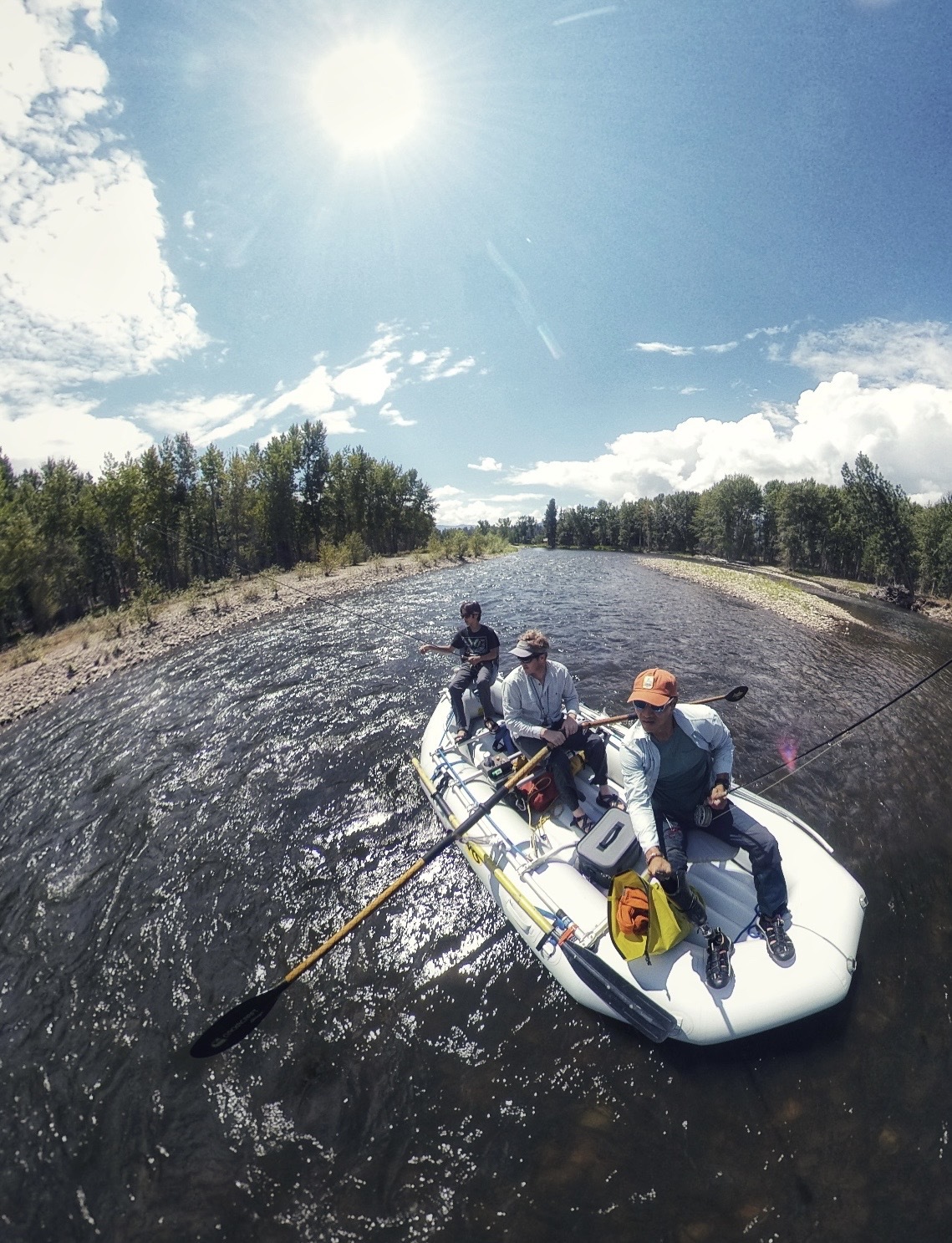 NRS Dodger w/Custom Angler Frame | Montana Drift Rental