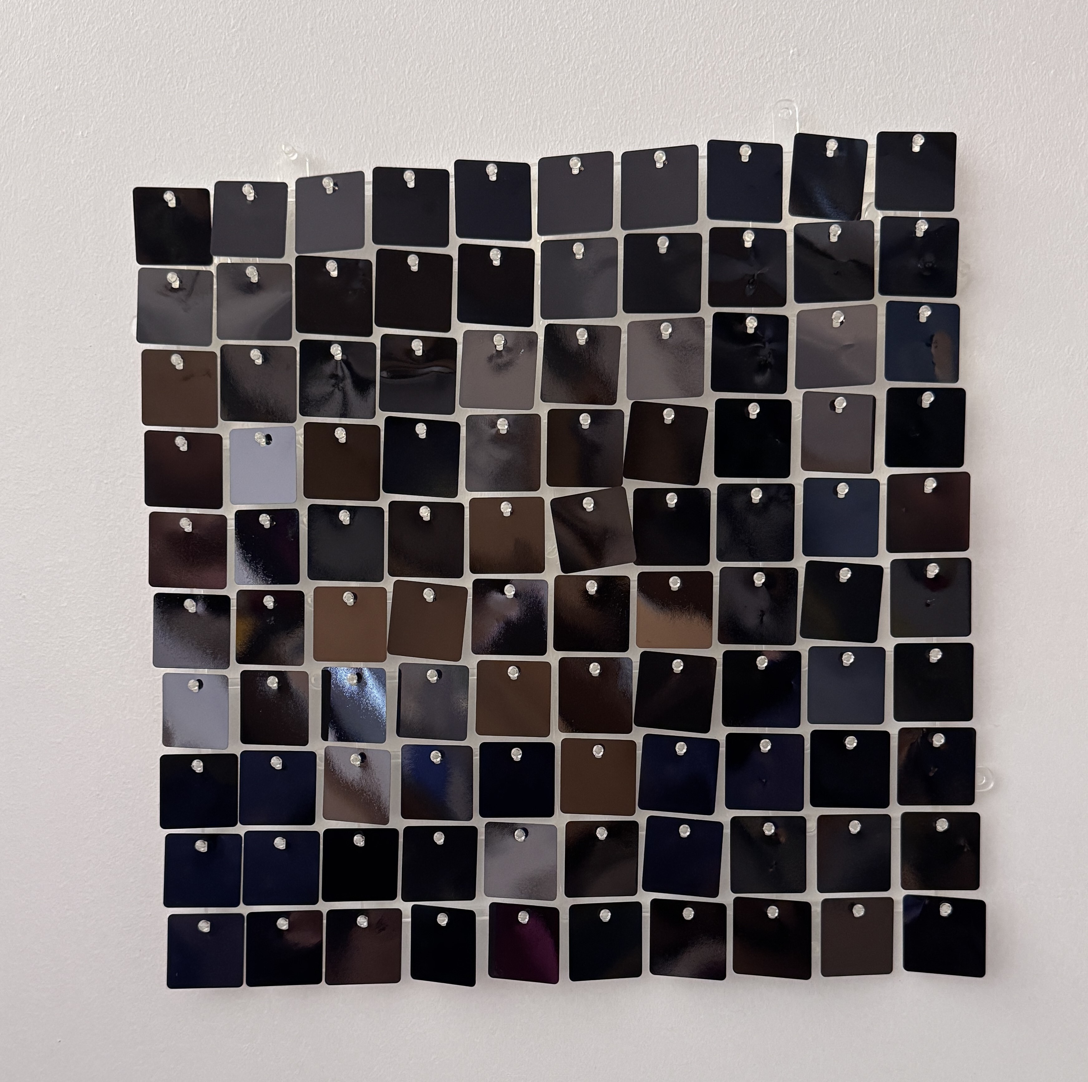 7ft by 8ft Mirror Black Shimmer Sequin Wall Backdrop - Only | Enchanted ...