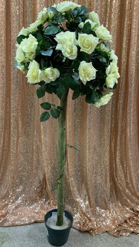 Rose Topiary Tree Hire | Enchanted Weddings & Events Prop Rentals at ...