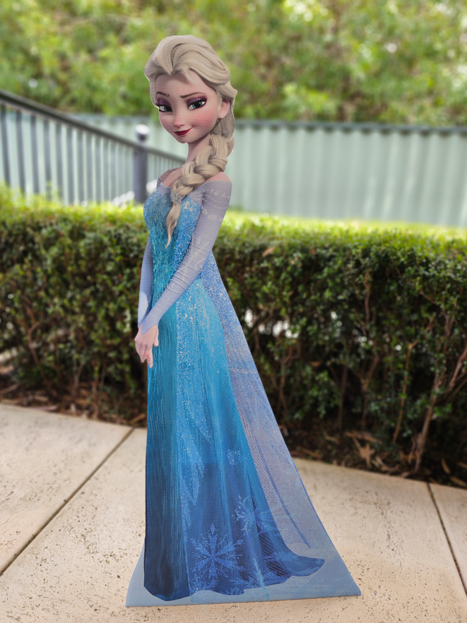 Elsa Cut Out Hire | Avon Party Hire Northam Toodyay