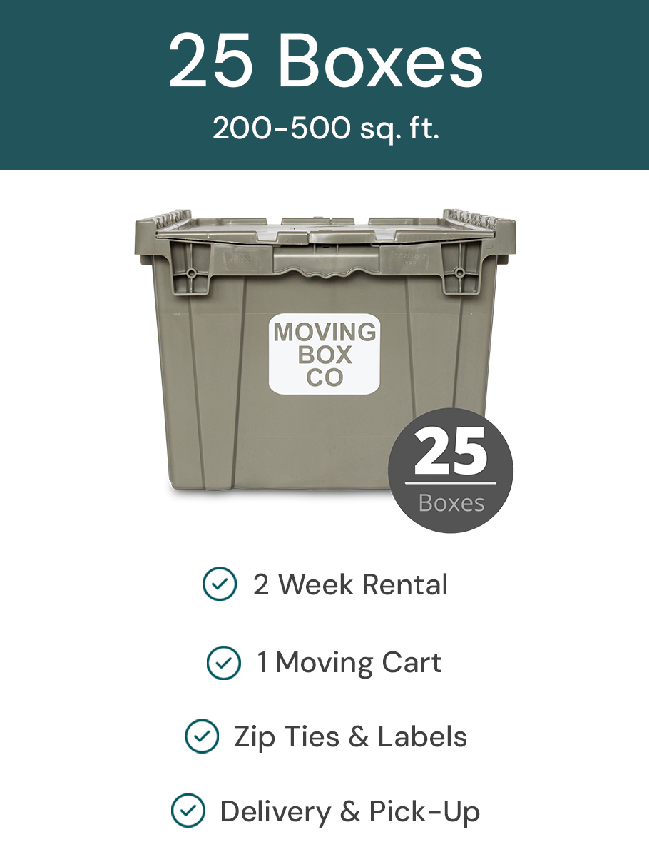 Rent Moving Boxes in Austin | Moving Box Co