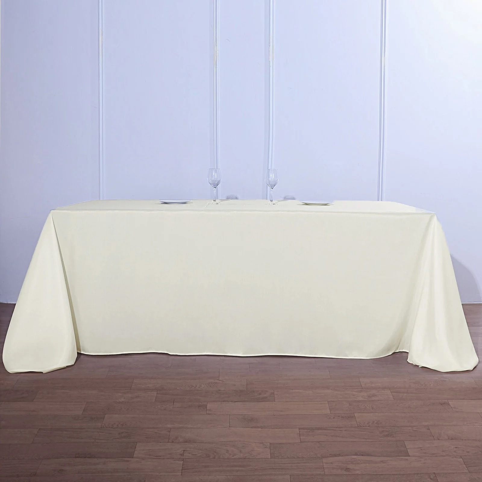 Underlay 8ft Rectangle Linen | Casa Royal Rentals